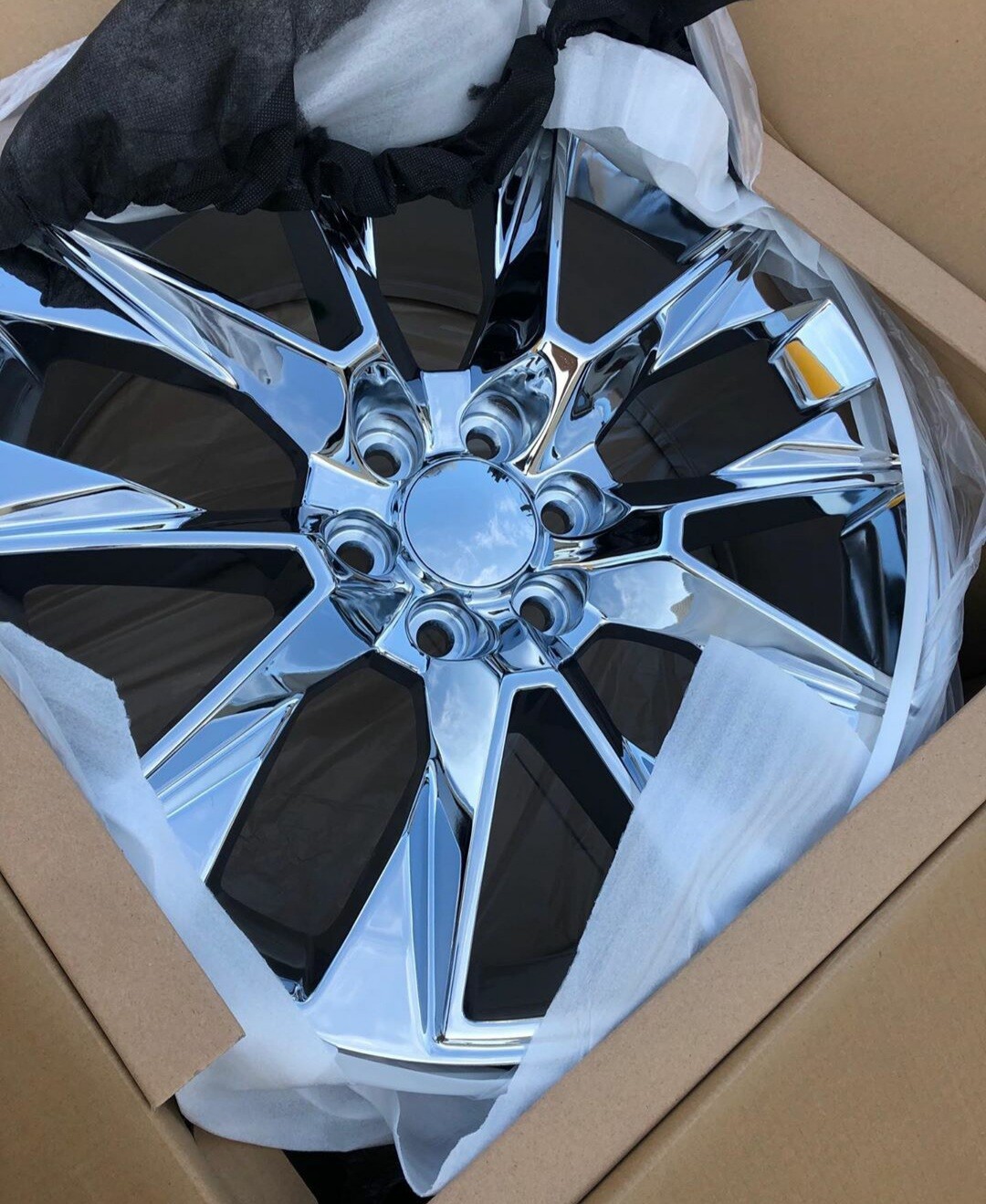 24" Inch Chrome Replica C17 Silverado Sierra +31 Wheels Rims C14 New ...