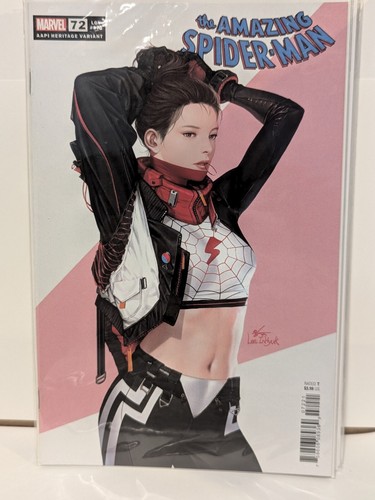 Amazing Spider-man 72 Volume 5 In-Hyuk Lee AAPI Variant NM Marvel ...