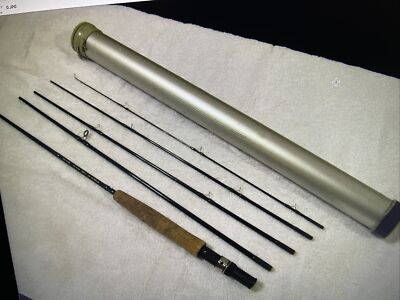 NICE 5 PIECE PFLUEGER 8.0' FLY ROD W/CASE, LOOKS NEW | eBay