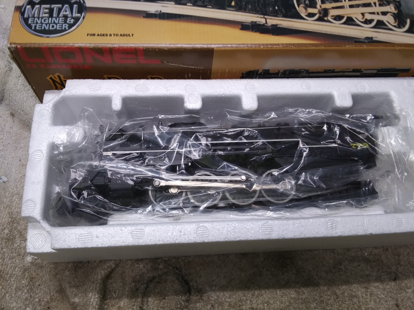 Lionel 6-8215 Nickel Plate Road NKP Berkshire 2-8-4 Steam Locomotive ...
