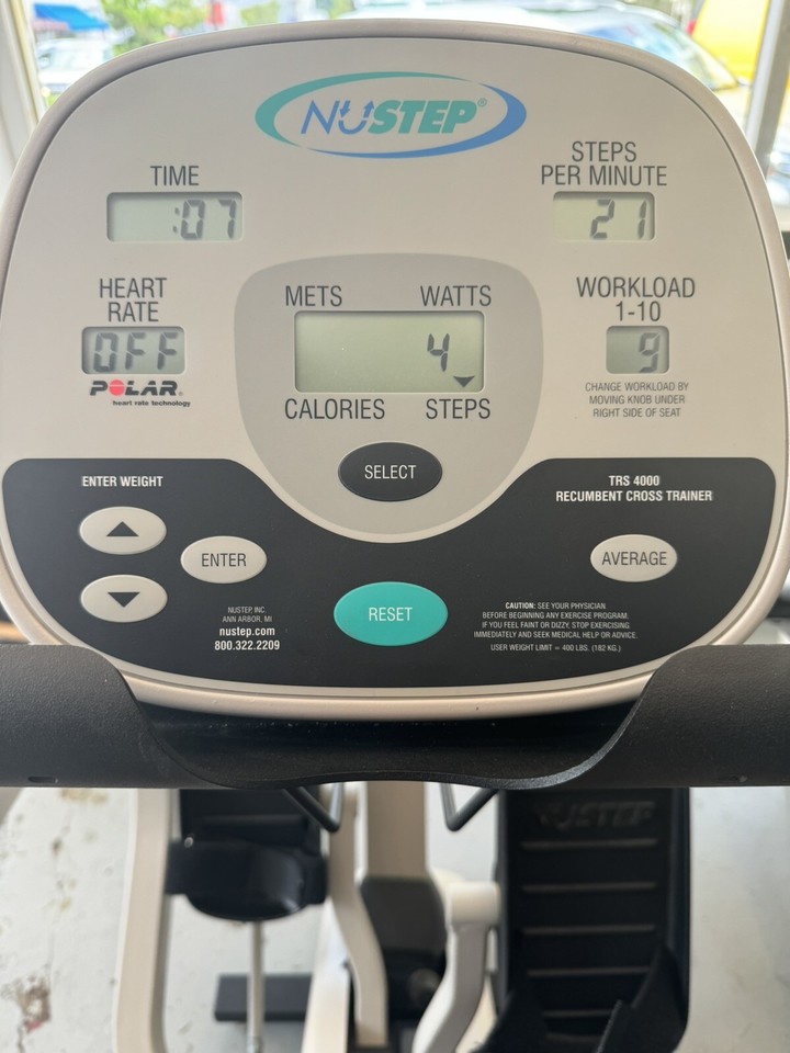 Nustep TRS4000 Cross Trainer Elliptical | eBay