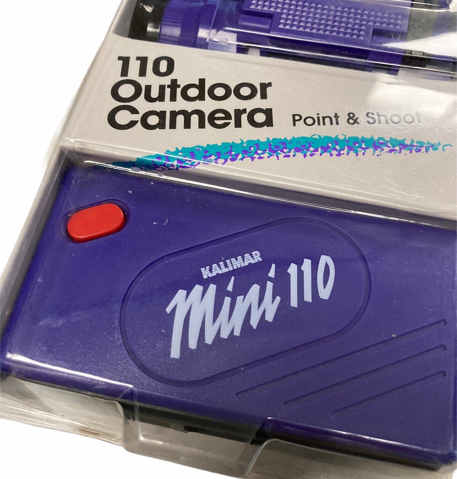 VTG Kalimar Mini 110 Camera & Lookers Binoculars Very Rare HFT Purple ...