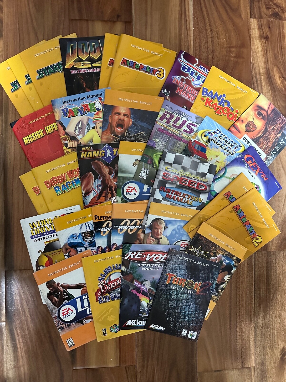 Nintendo 64 N64 Video Game Manual Instruction booklet Read Description ...