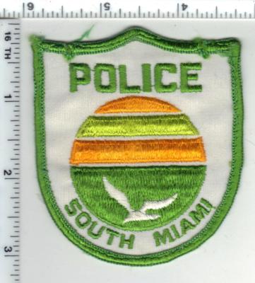 South Miami Police (Florida) Uniform Take-OffShoulder Patch from the ...