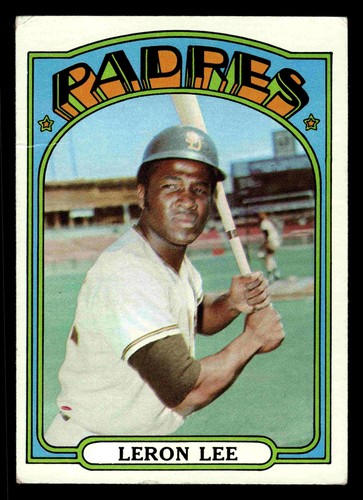 1972 Topps Leron Lee #238 - San Diego Padres | eBay