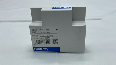 Omron H3DS-ML 24-230VAC 24-48VDC Timer 24322HI | eBay