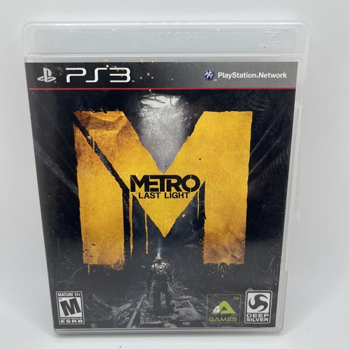 Metro: Last Light (Sony PlayStation 3, 2013) Complete CIB PS3 ...