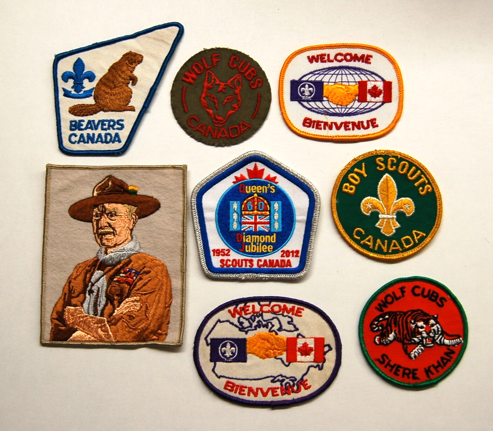 Stetson Beaver CAMPOREE B.S.C. Boy Scouts Canada Blanket Activity Badge ...