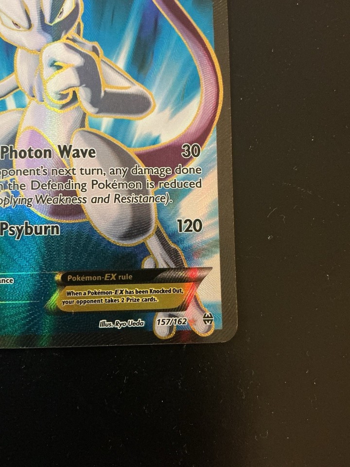 Mewtwo EX Pokémon XY breakthrough Full Art Ultra Rare 157/162 | eBay