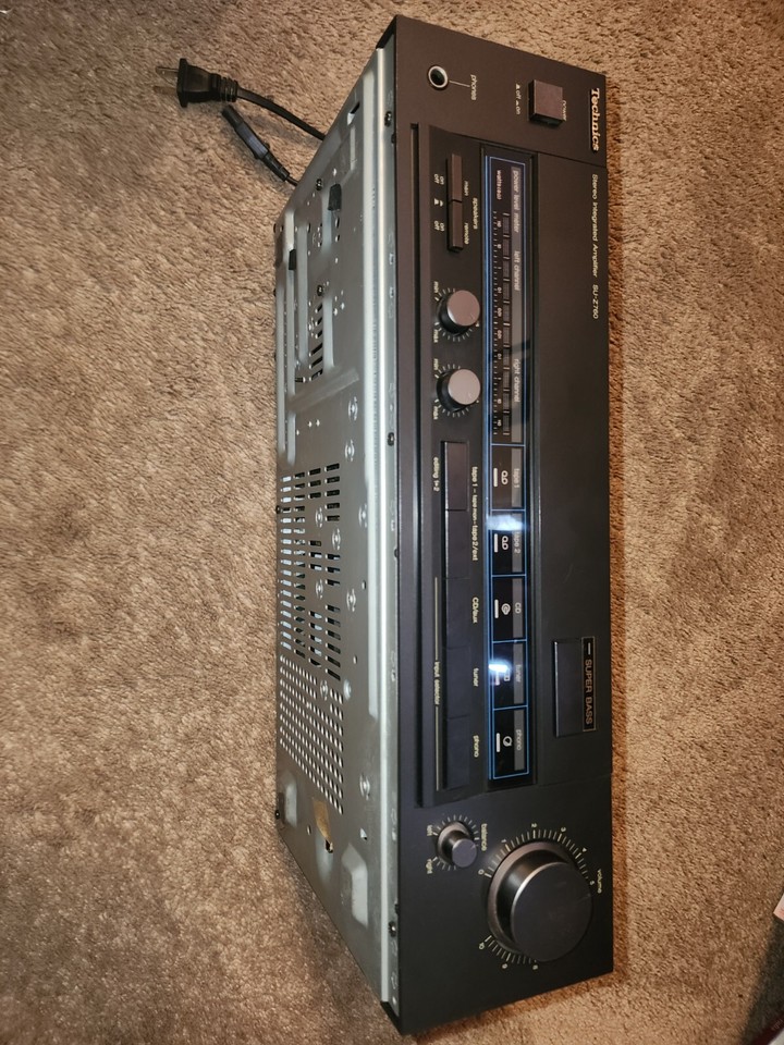 Technics SU-Z760 Integrated Stereo Amplifier Phono Preamp Tested ...