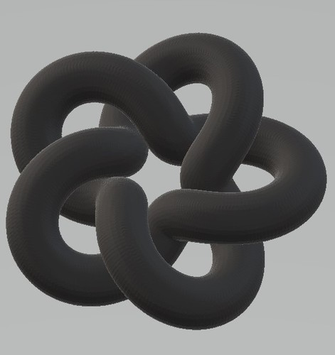 Torus Trefoil Gordian Knot Ring Cinquefoil Math Mathematician Science ...
