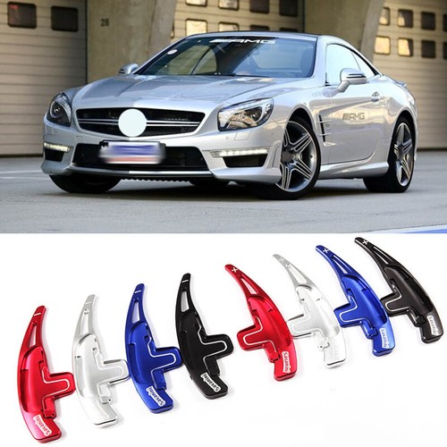 DSG Paddle Shifter Shift Paddle Extension Aluminum For Mercedes SL63 ...