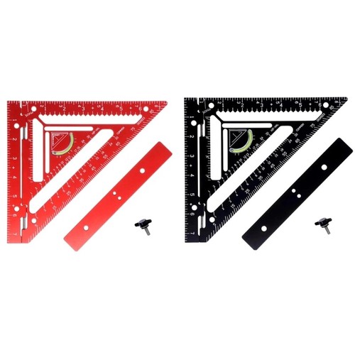 Triangles Ruler 7Inch Measurement Tool Aluminium Carpentry Set Square ...