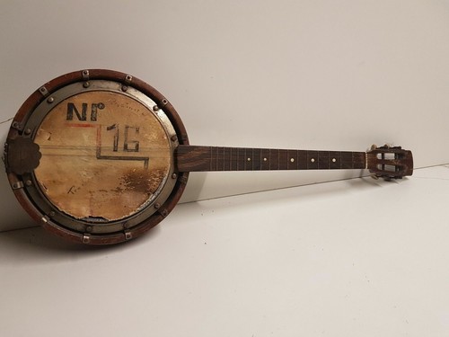 VINTAGE 4 STRING BANJO | eBay
