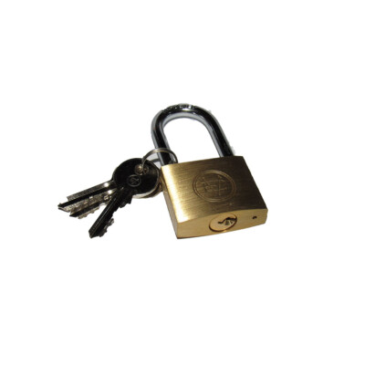 Padlock Brass HM-900 40mm Arc Long 3 Keys | eBay Australia