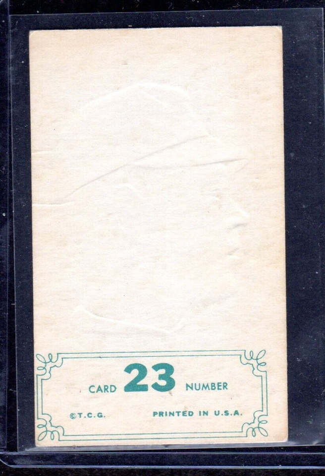1965 Topps Embossed #23 Bill Mazeroski Pittsburgh Pirates HOF Card VG+ ...