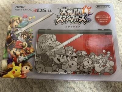 New Nintendo 3DS LL Console Super Smash Bros. Edition Working W/Box ...