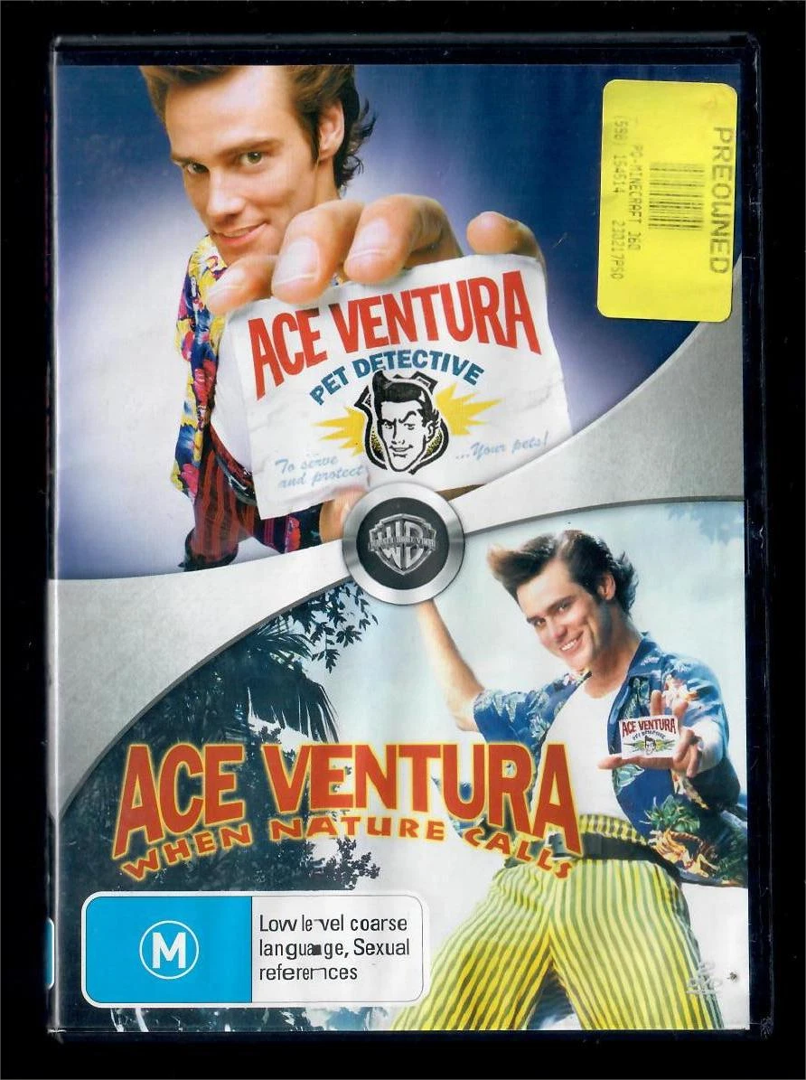 Ace Ventura When Nature Calls Dvd Cover