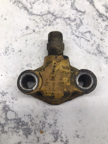 Cat Caterpillar D315 D-315 Diesel Engine line fitting adapter cover cap ...