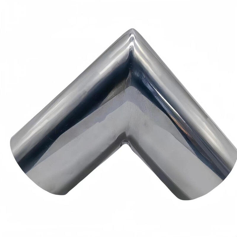 90 Degree 304 Stainless Steel Elbow Pipe Right Angle Exhaust Tube ...