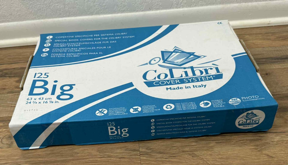 CoLibri Systems Covers BIG Book Cover Pouches 125-Pack 63x43 cm NEW | eBay