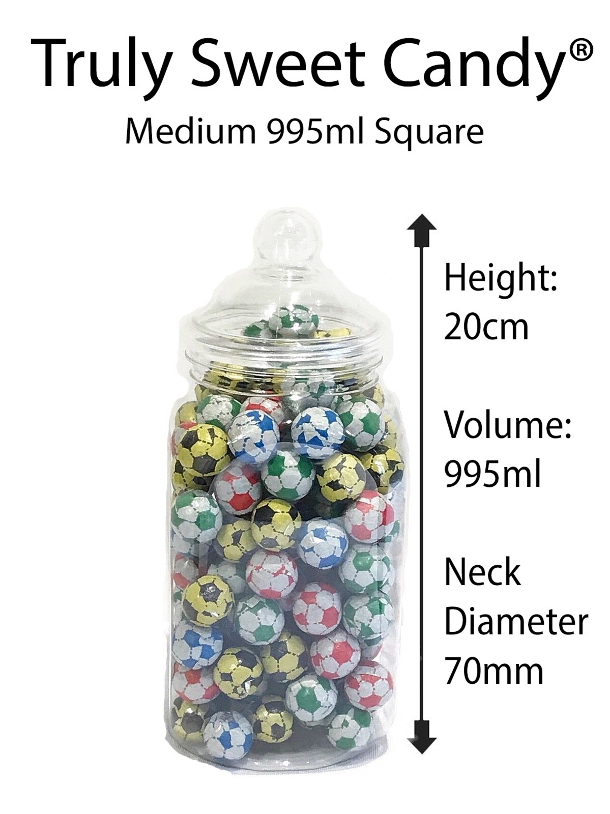 14 Retro Plastic Sweet Jars for Truly Sweet Candy Buffet, Sweet Table ...