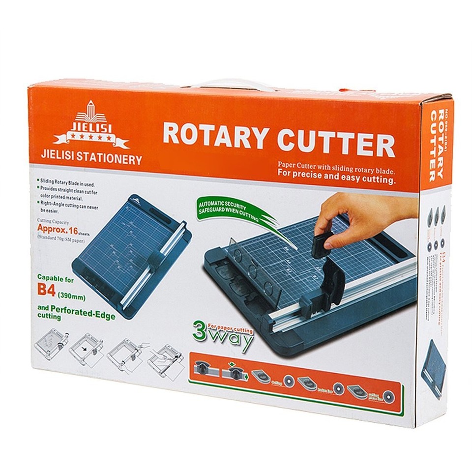 3-Way 12.6 Inch (A4 size) Rotary Trimmer Cutter Perforate & Scallop | eBay