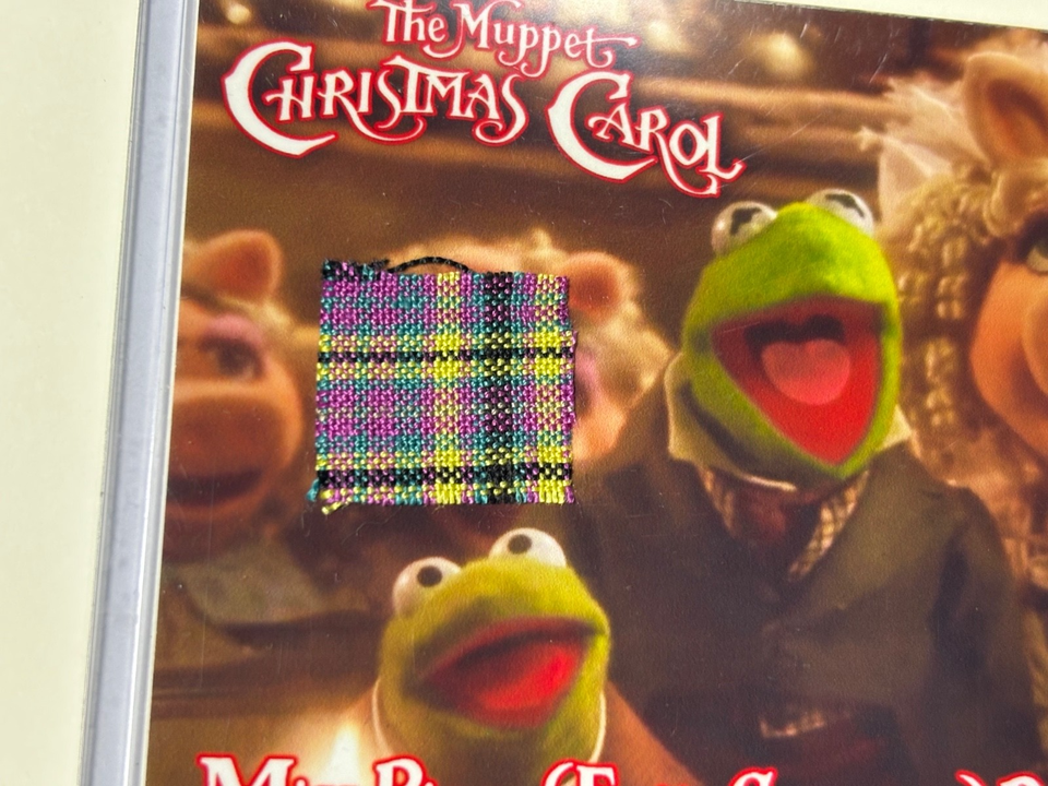 Muppet Christmas Carol Movie Prop - Miss Piggy Dress Swatch ...