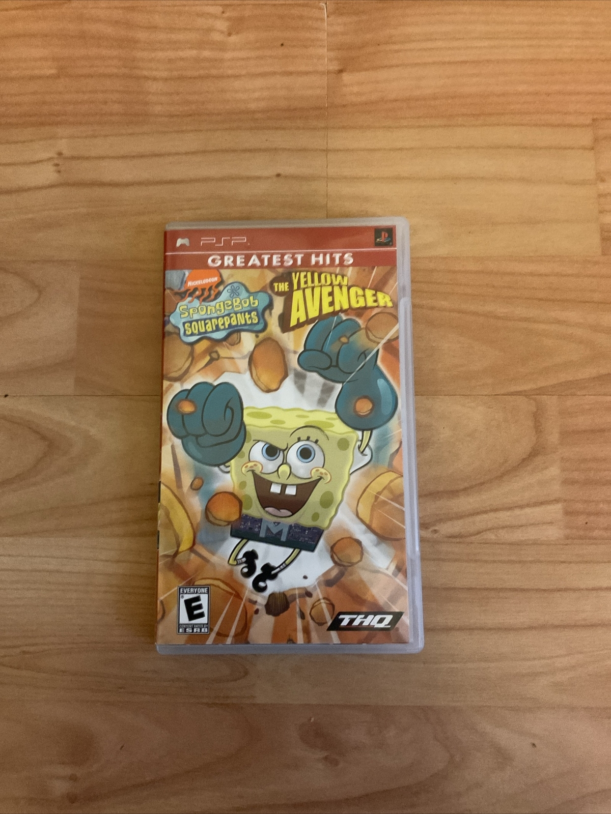 SpongeBob SquarePants: The Yellow Avenger (Sony PSP, 2006) - European ...