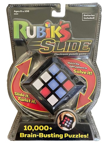 Rubiks Cube Slide Electronic Puzzle Game Brain Busting | eBay