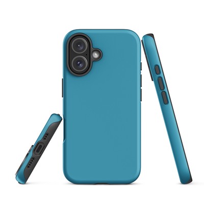 Blue Tough Case for iPhone® - iPhone 16 - Phone Case - NEW | eBay