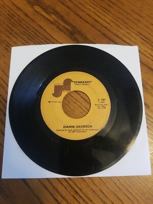 Dianne Davidson Delta Dawn / Sympathy 1972 Folk Original Janus Record 7 ...