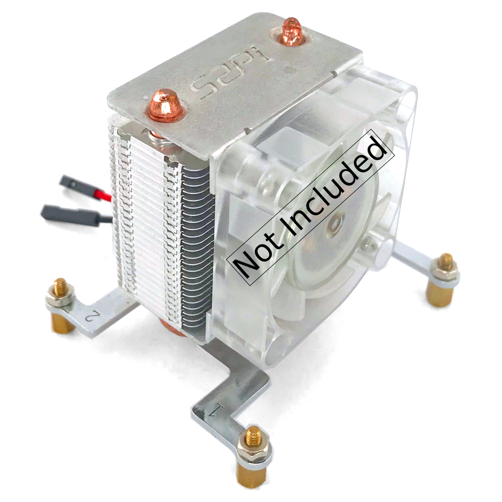 C4Labs Zebra Ice Cube Case Kit-for Raspberry Pi 3B+ or 4B and Ice Tower ...