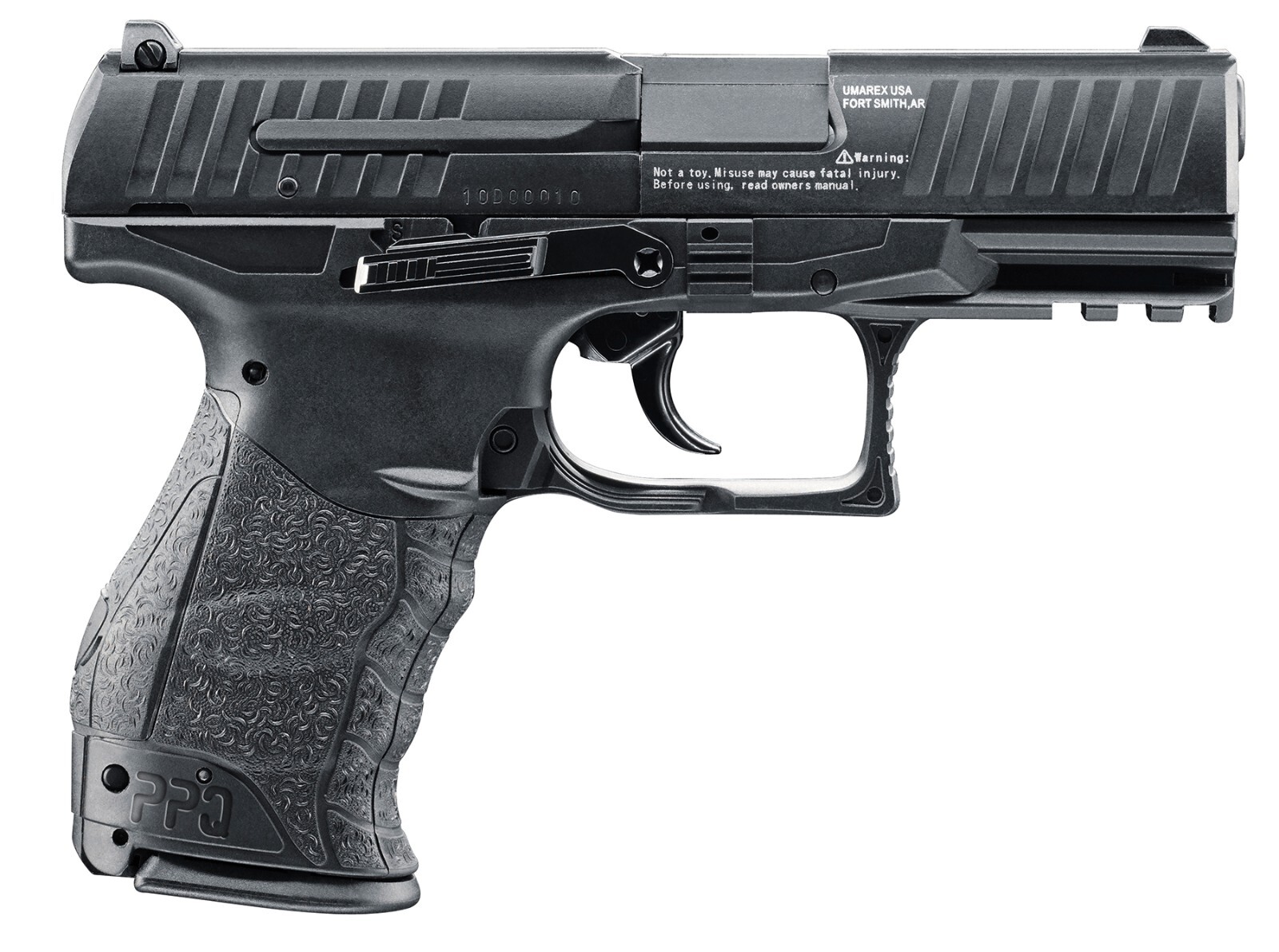 Umarex Walther PPQ CO2 .177 Pellet / BB Repeater Air Pistol w/ Bundle ...