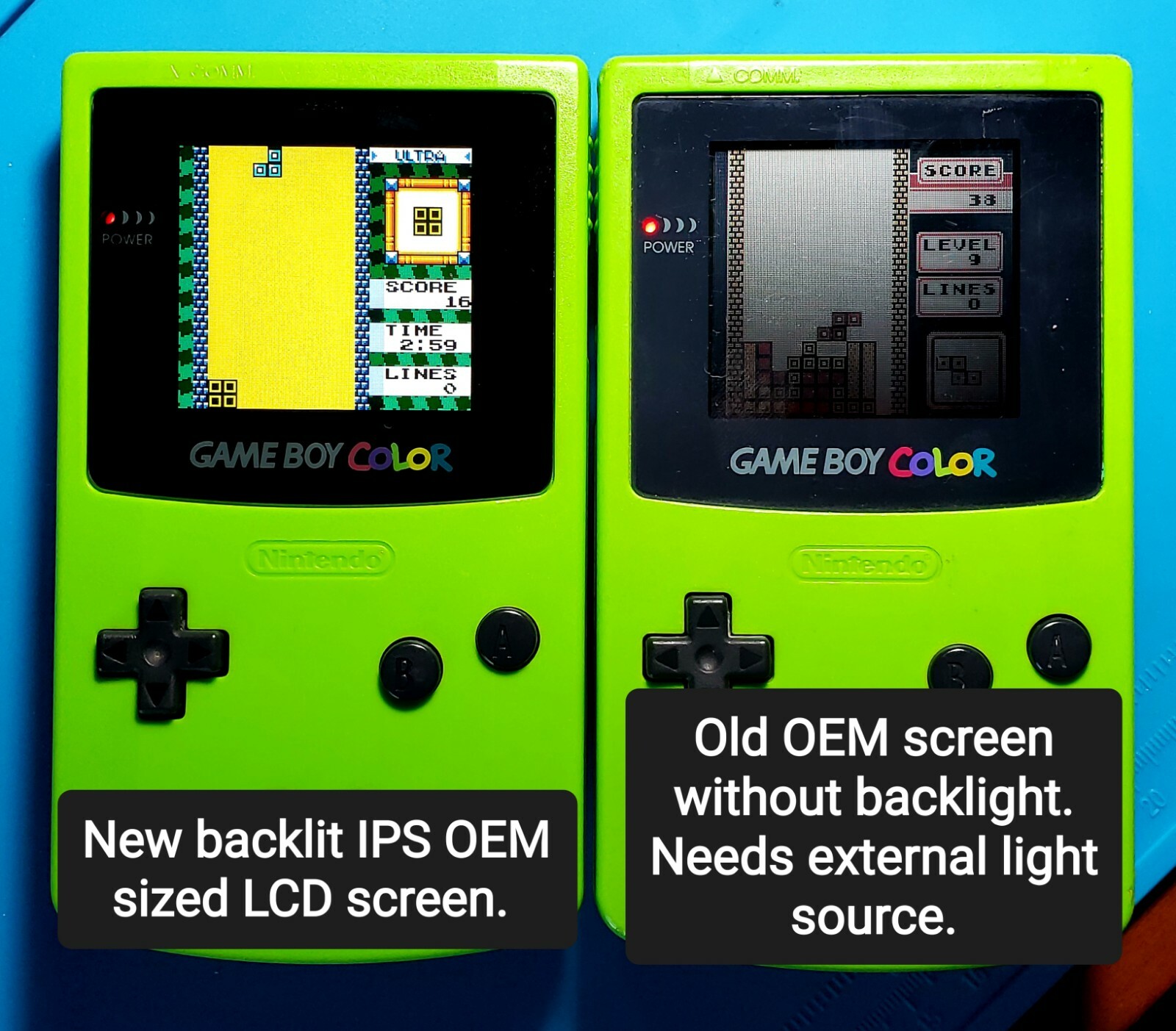 Nintendo Gameboy DMG/GBC/GBP Mod Installation, Refurbishment & Repair ...