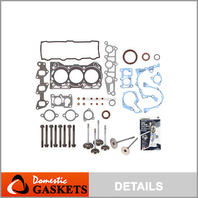 Full Gasket Set Intake Exhaust Valves Fit 89-00 Chevrolet Geo Metro 1 ...