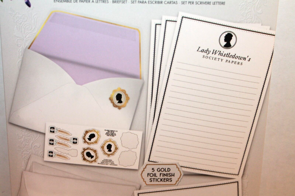 Bridgerton Lady Whistledown Letter Writing Stationery Set Papers ...