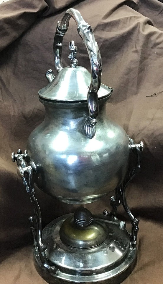 #2 Antique Copper Silver-Plated Teapot | eBay