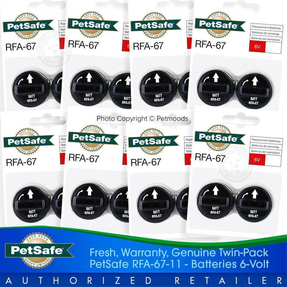 PetSafe RFA-67D-11 Batteries 6V for Dog Fence Collar Receiver PIF-275 ...