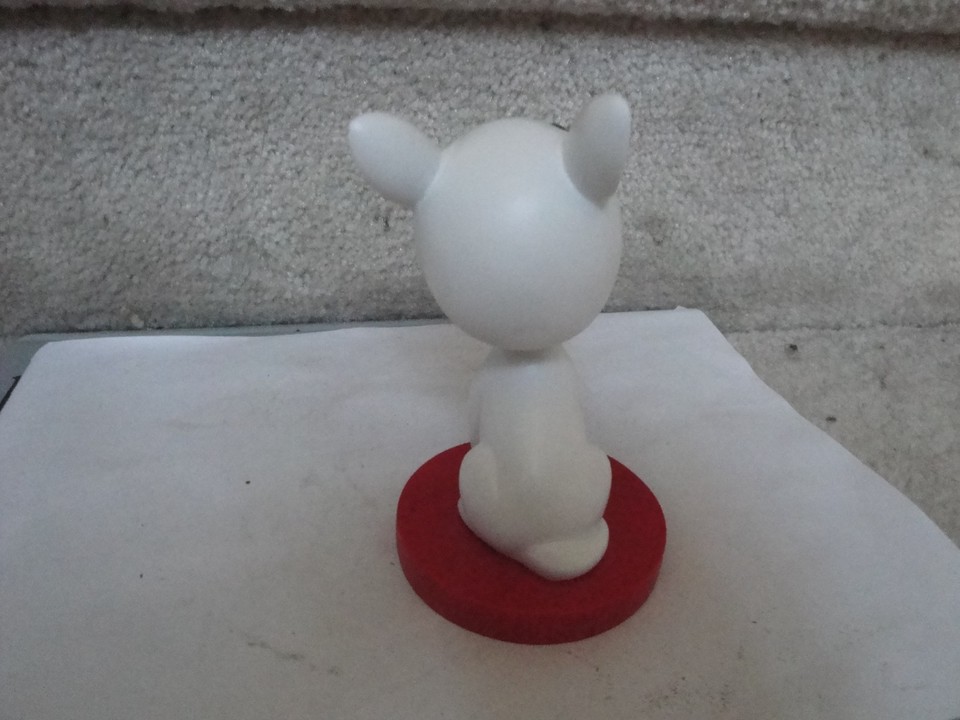 Target Mascot Dog Bullseye Bobblehead Halo English Bull Terrier ! | eBay UK