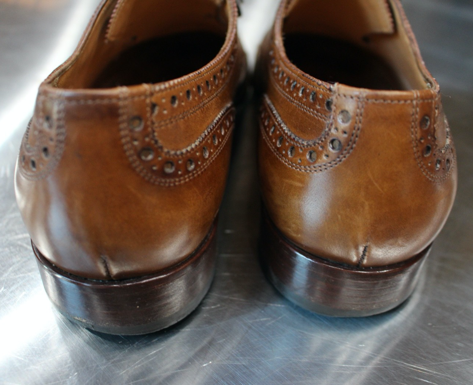Ralph Lauren Purple Label Men's Brown Wing Tips- Size 8.5D/9 | eBay