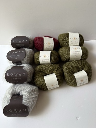 Rowan Alpaca Classic Yarn - Mixed Lot of 10 balls | eBay