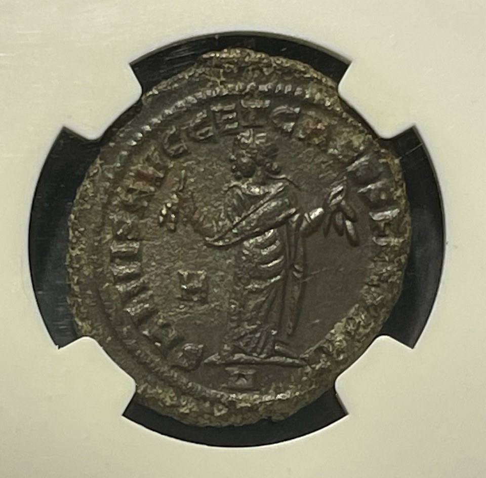Roman ND (307-312) Bi Nummus Coin: Maxentius- NGC AU | eBay