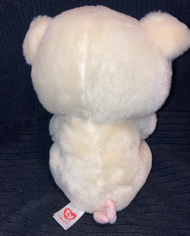 TY Beanie Boos 6" PIGGLEY Pink Beige Pig Plush Stuffed Animal 2016 ...