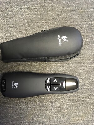 Logitech 60825-1 Laser Pointer with Case Great Condition USB Included ...