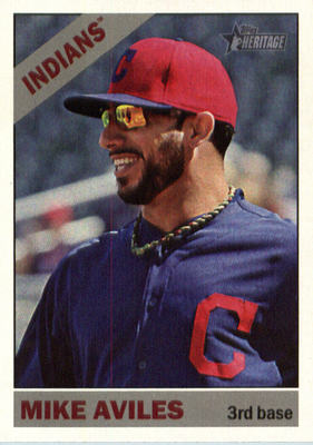 2015 Topps Heritage #531 Mike Aviles Cleveland Indians | eBay