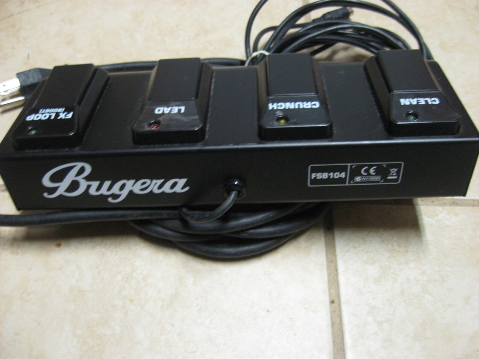 Bugera 333XL Amp Head w/Footswitch Plus Behinger BG412 cabinet Used ...