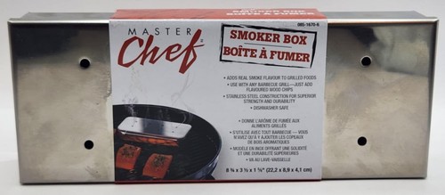 Master Chief Wood Chip Smoker Box Stainless Steel **NEW* 6941644700786 ...