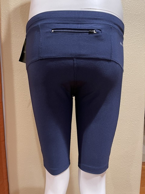 NIKE DRI-FIT RUNNING SHORTS COMPRESSION NAVY BLUE 519984-419 With Tags ...