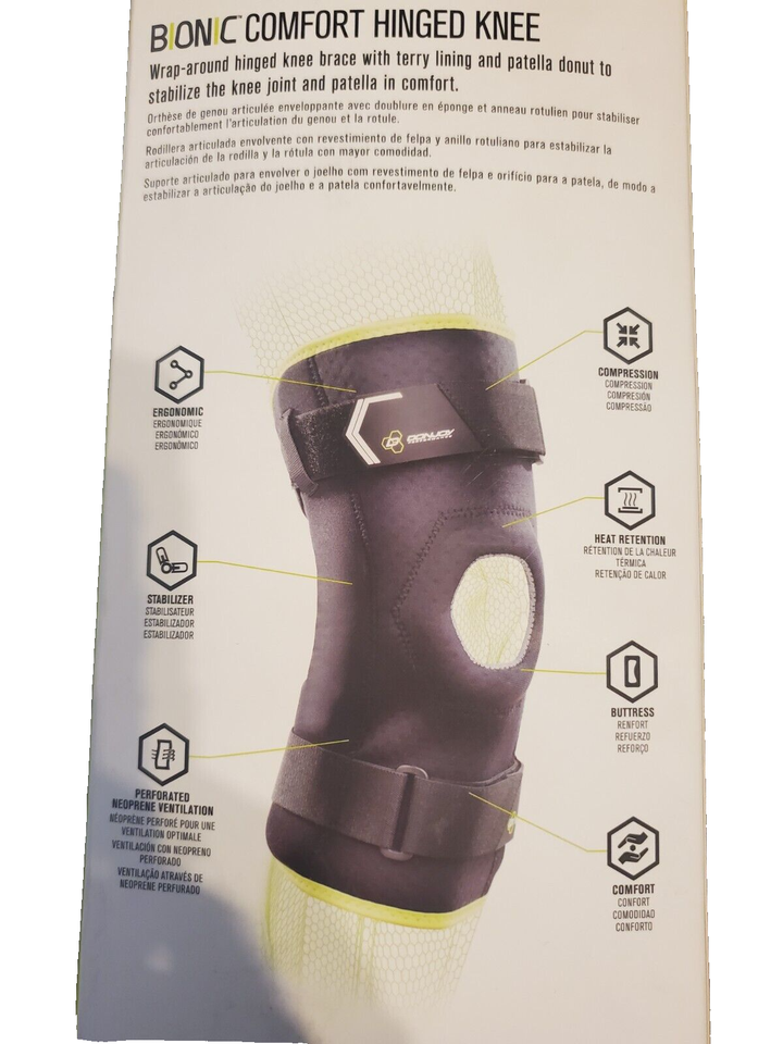 Knee Brace-Don Joy Performance Bionic Comfort Knee Brace | eBay